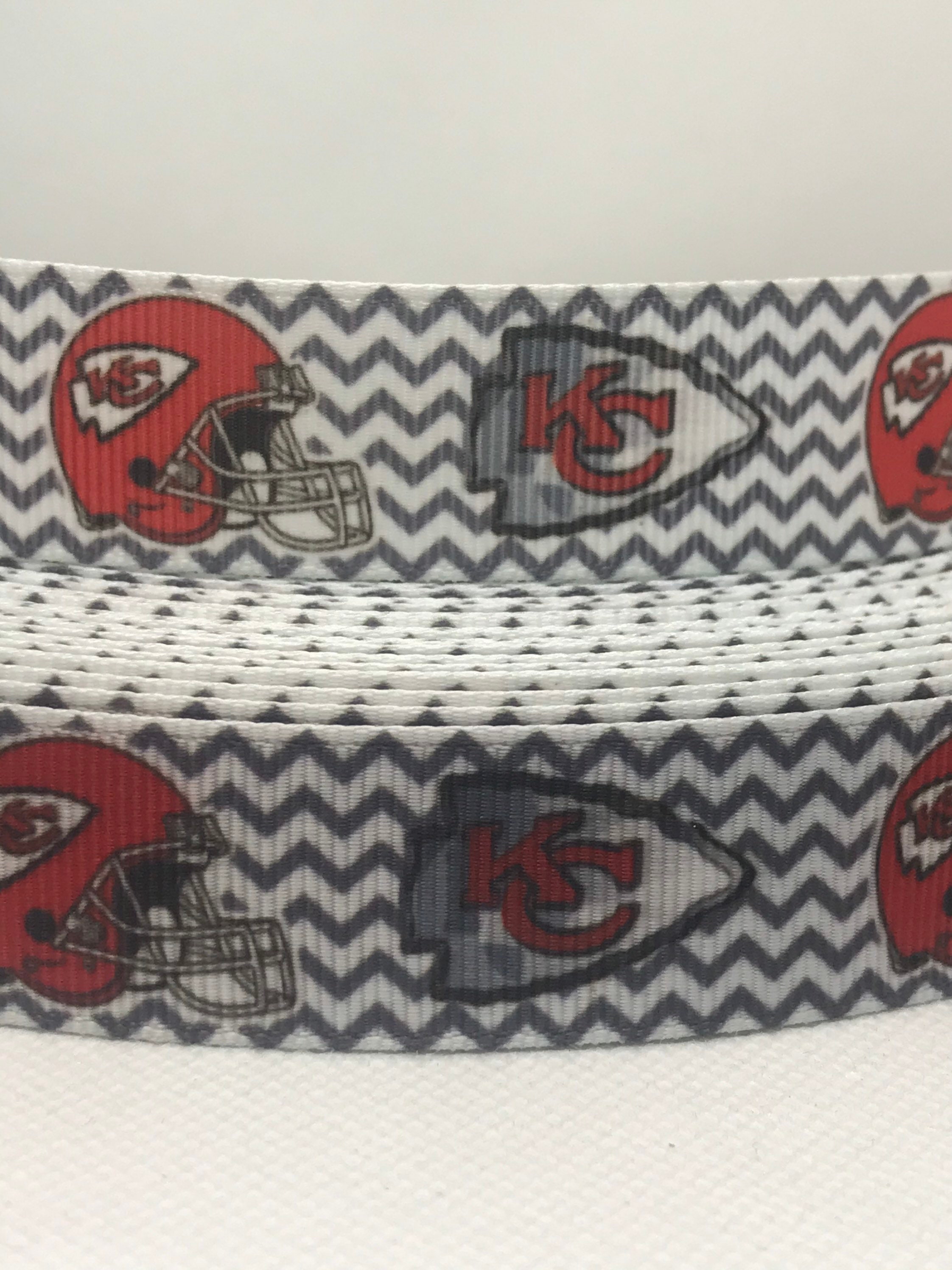 Kansas City Chiefs Inspired Grosgrain Ribbon And/or - Etsy