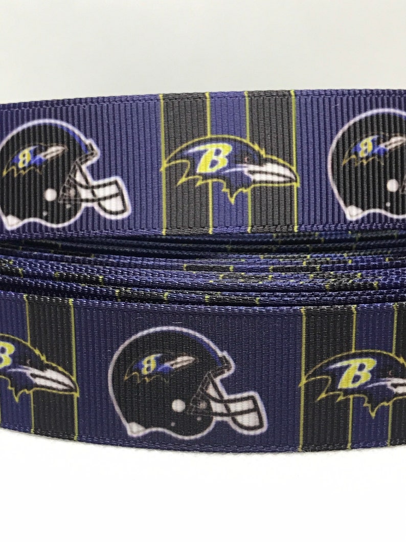 Baltimore Ravens Inspired Grosgrain Ribbon And/or Coordinating - Etsy