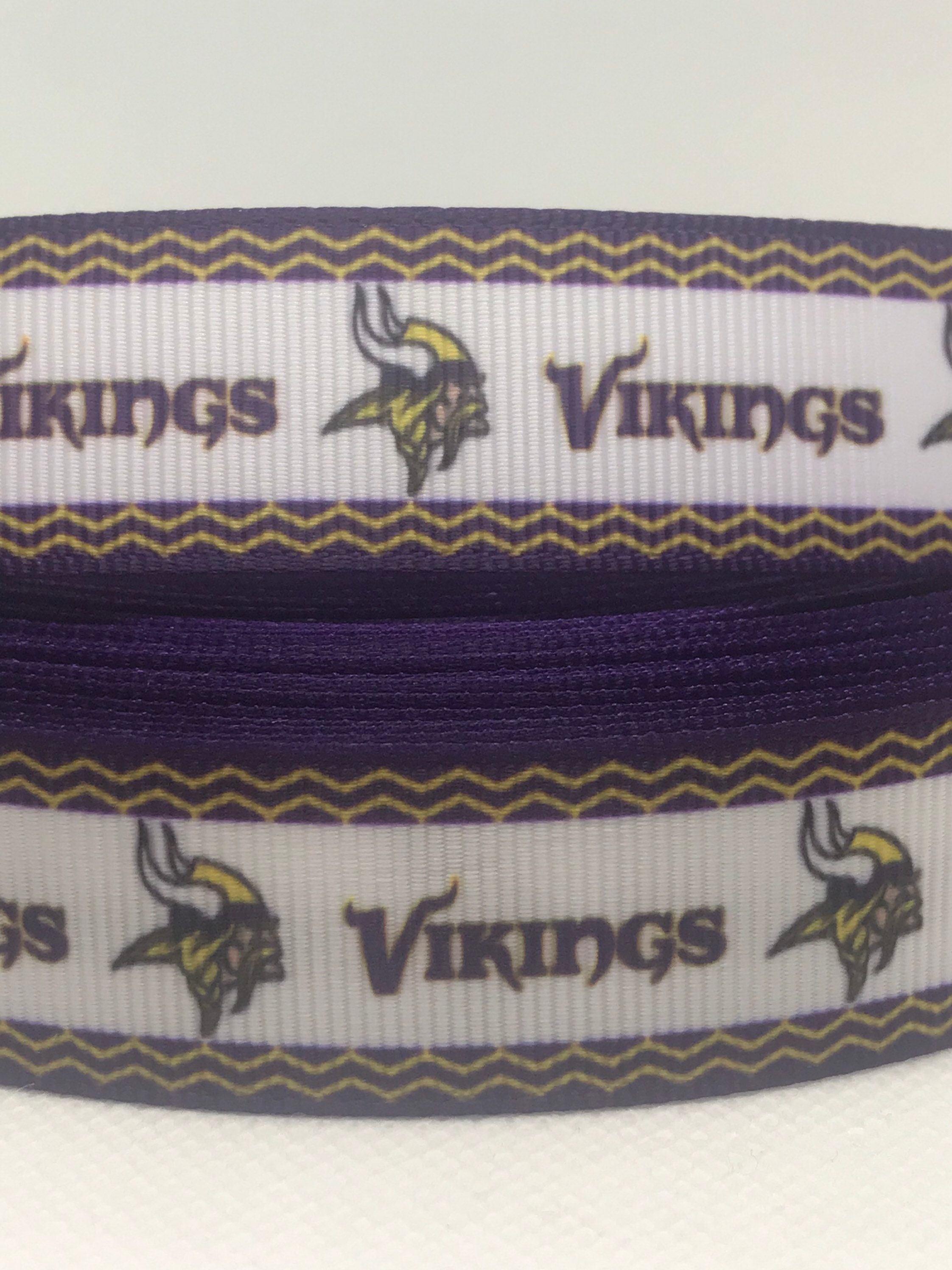 MINNESOTA VIKINGS Inspired Grosgrain Ribbon And/or - Etsy