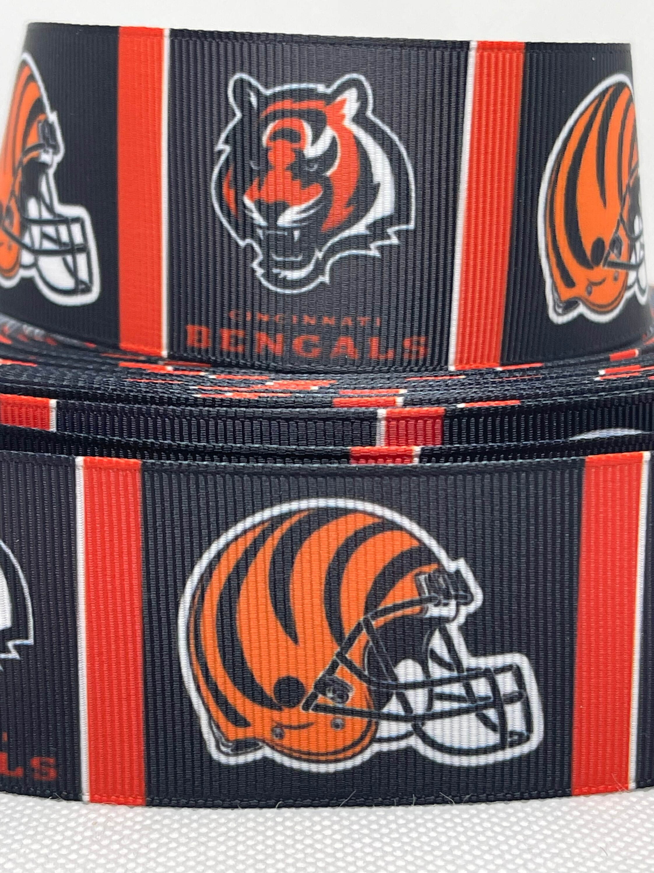 Cincinnati Bengals Inspired Grosgrain Ribbon And/or - Etsy