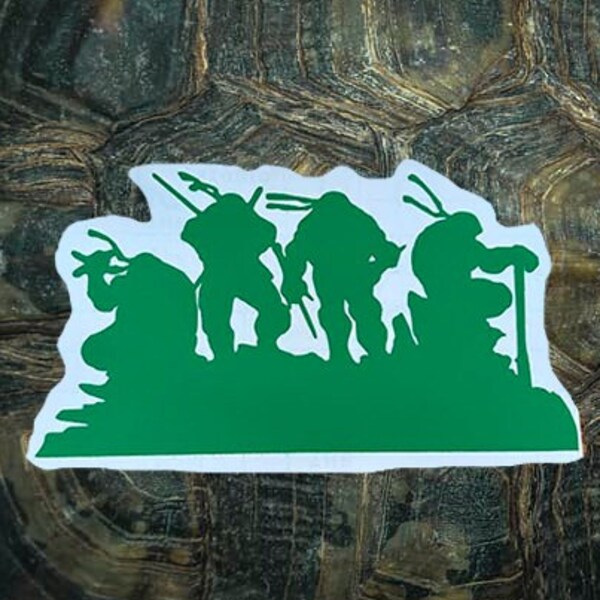Tmnt Decal Stickers - Etsy