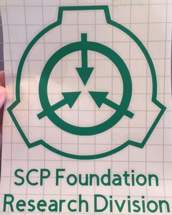 SCP Foundation Research Division Vinyl Decal | Etsy