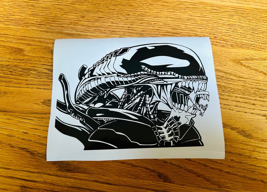 Ultimate Xenomorph Vinyl Decal - Etsy