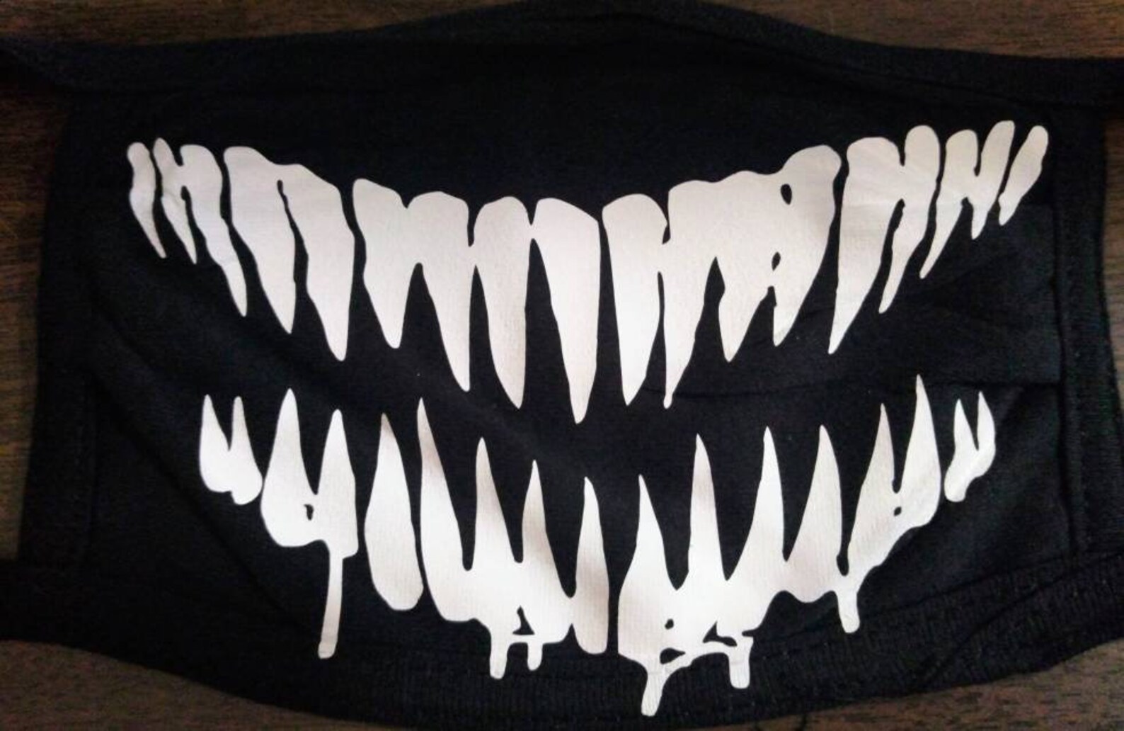 Venom Teeth Face Mask - Etsy