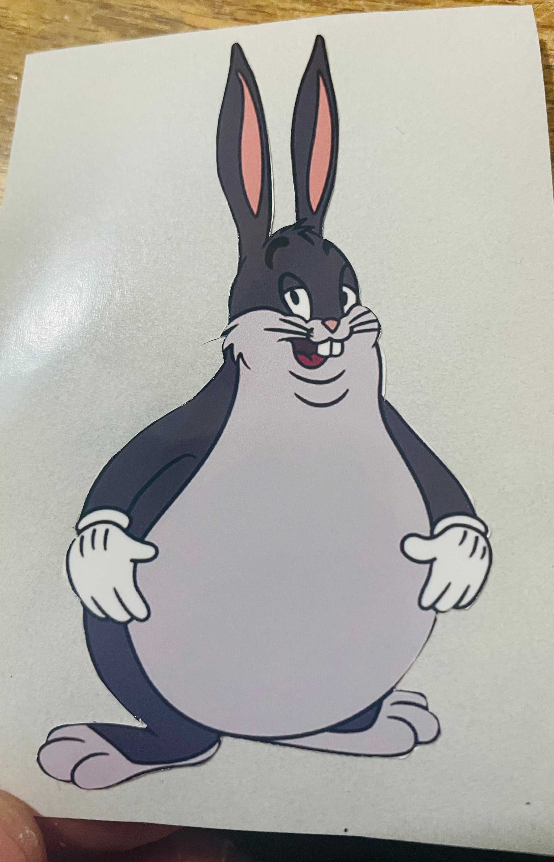 Big Chungus Sticker - Etsy