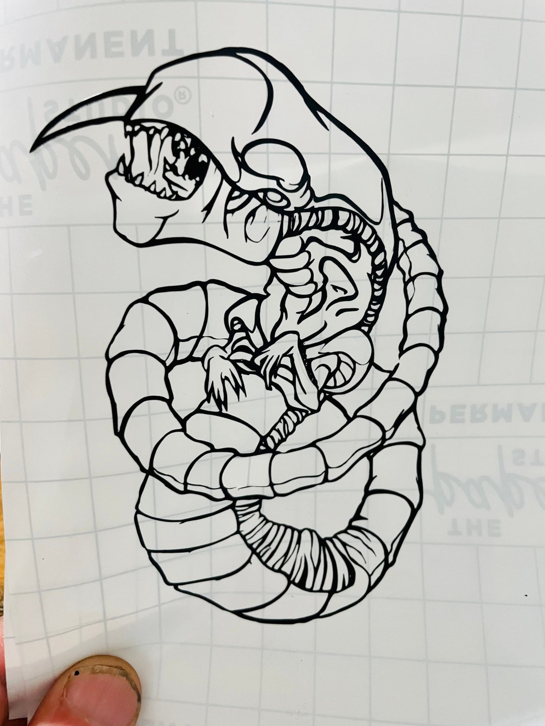 Chestburster Vinyl Decal - Etsy