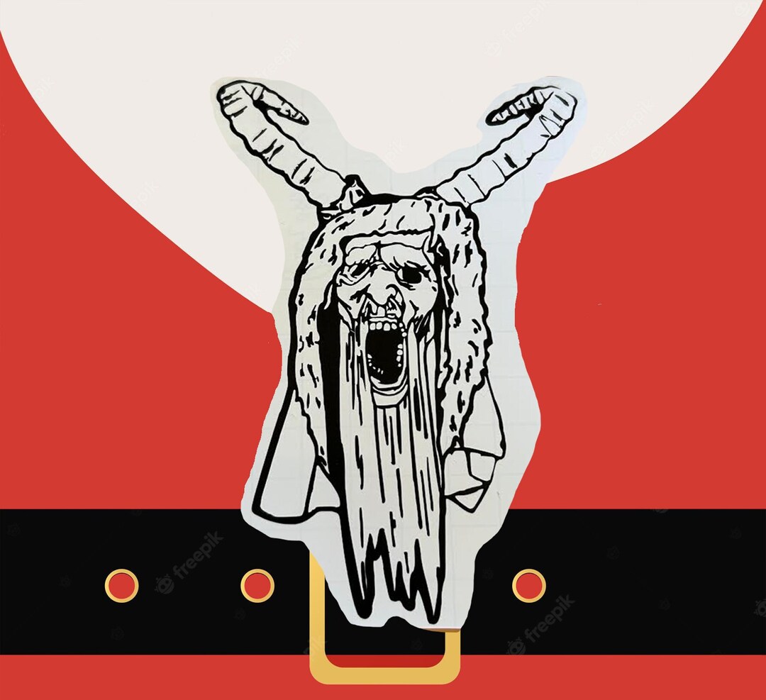 Krampus Vinyl Decal - Etsy