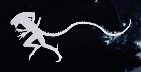 Running Xenomorph Vinyl Decal | Etsy