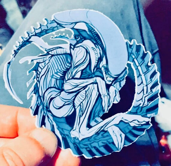 Xenomorph Sticker - Etsy