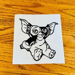 Gizmo Vinyl Decal - Etsy