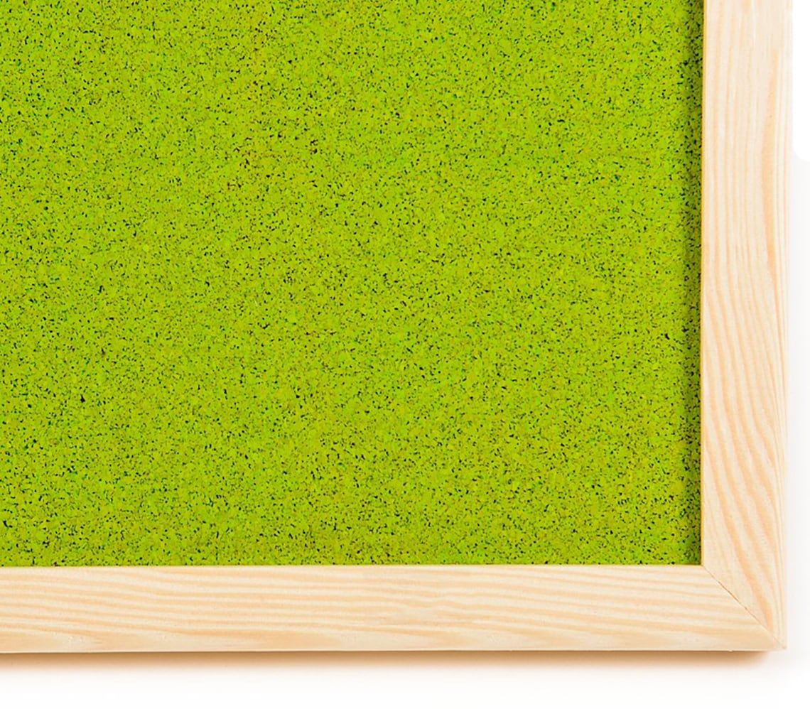 Light Green 90x60cm Large Rectangle Cork Notice Board fixings - Etsy