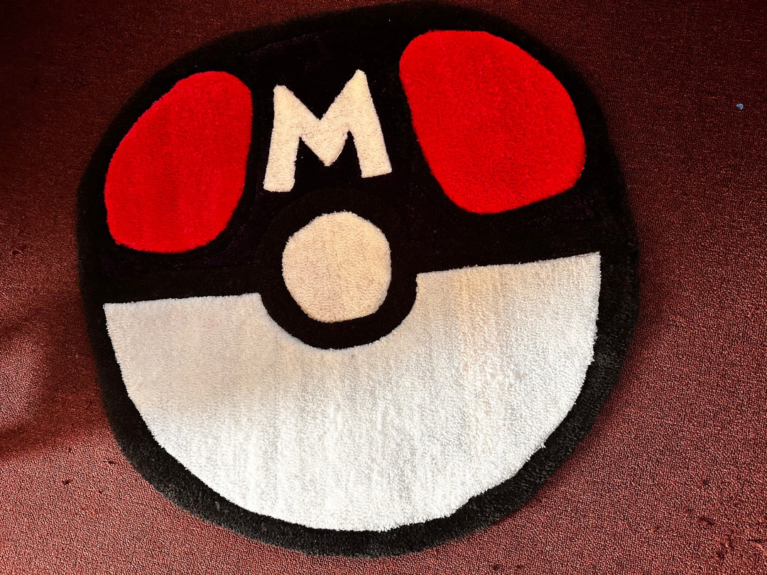 Pokeball Master Rug - Etsy