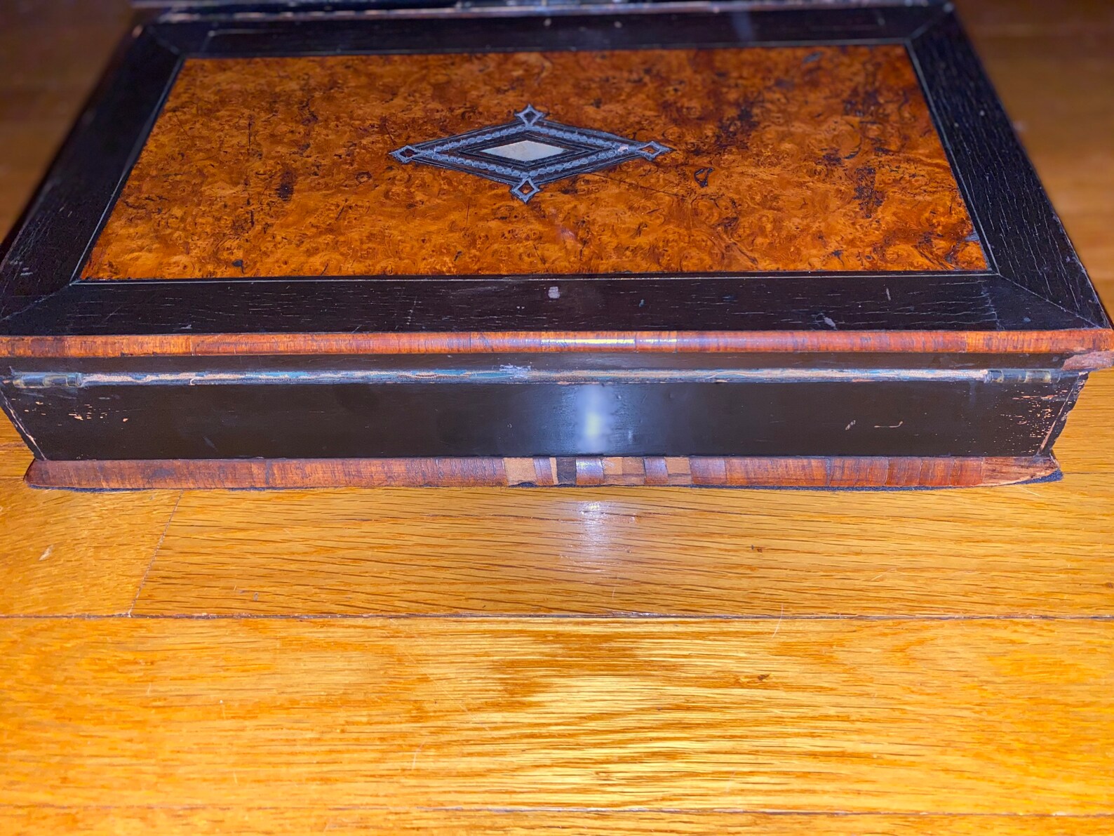 Antique Writing Box Slope With Quill Pen - Etsy