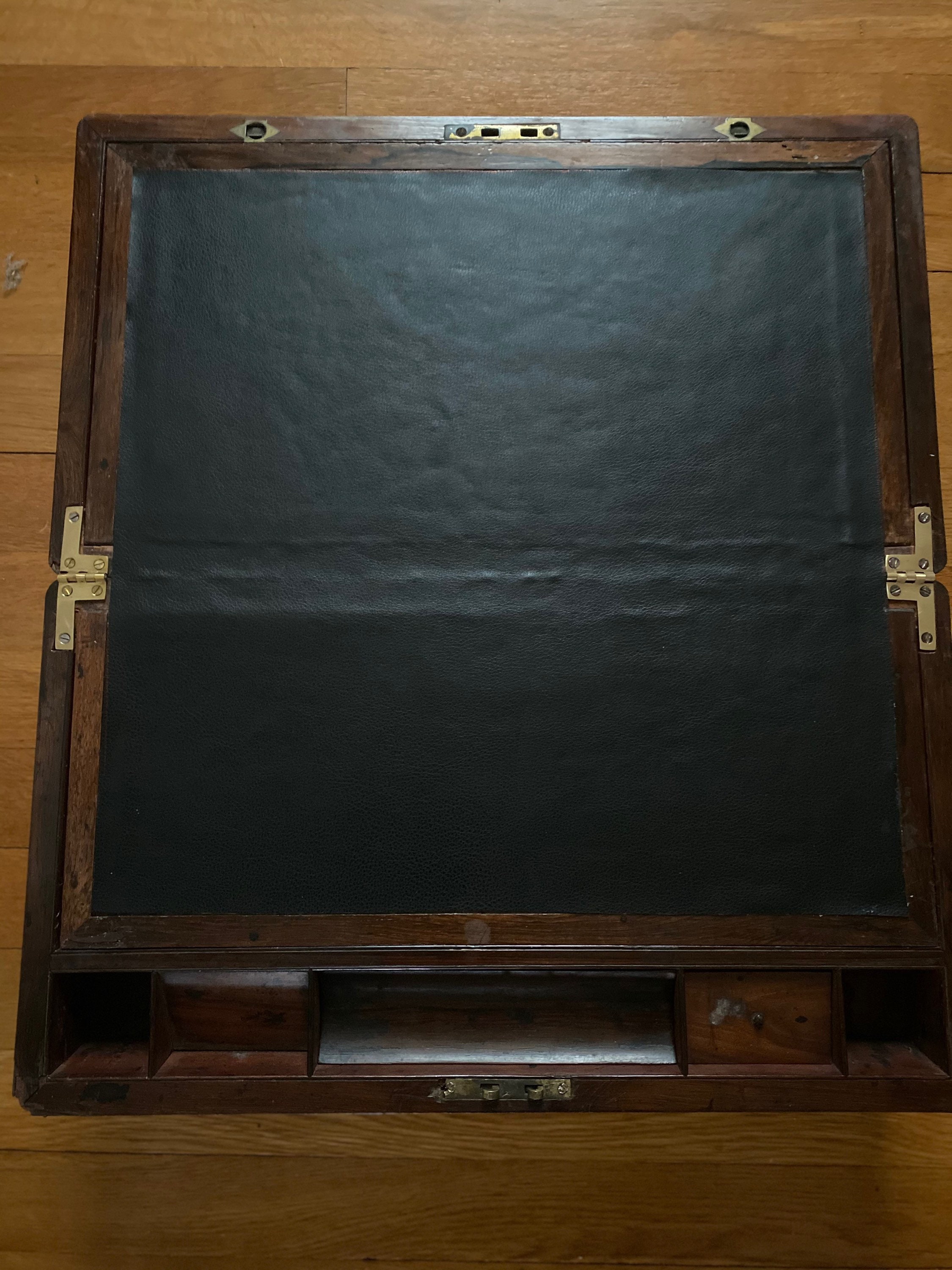 Antique Victorian Rosewood Writing Slope Desk - Etsy