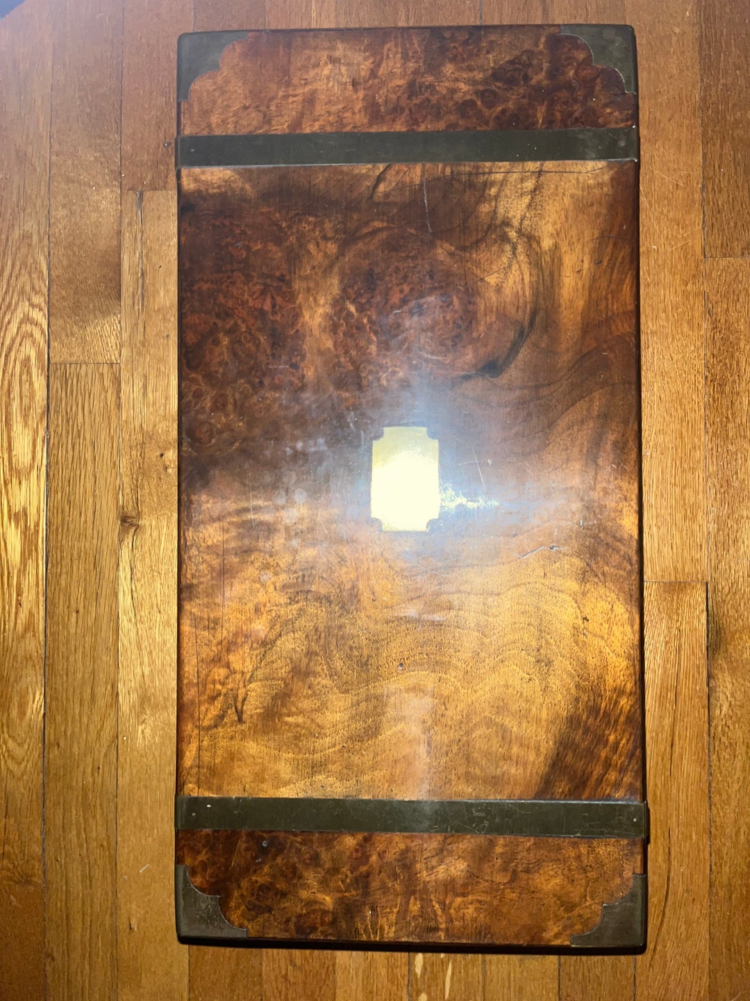 Antique Walnut Writing Slope Box With Secret Compartments - Etsy