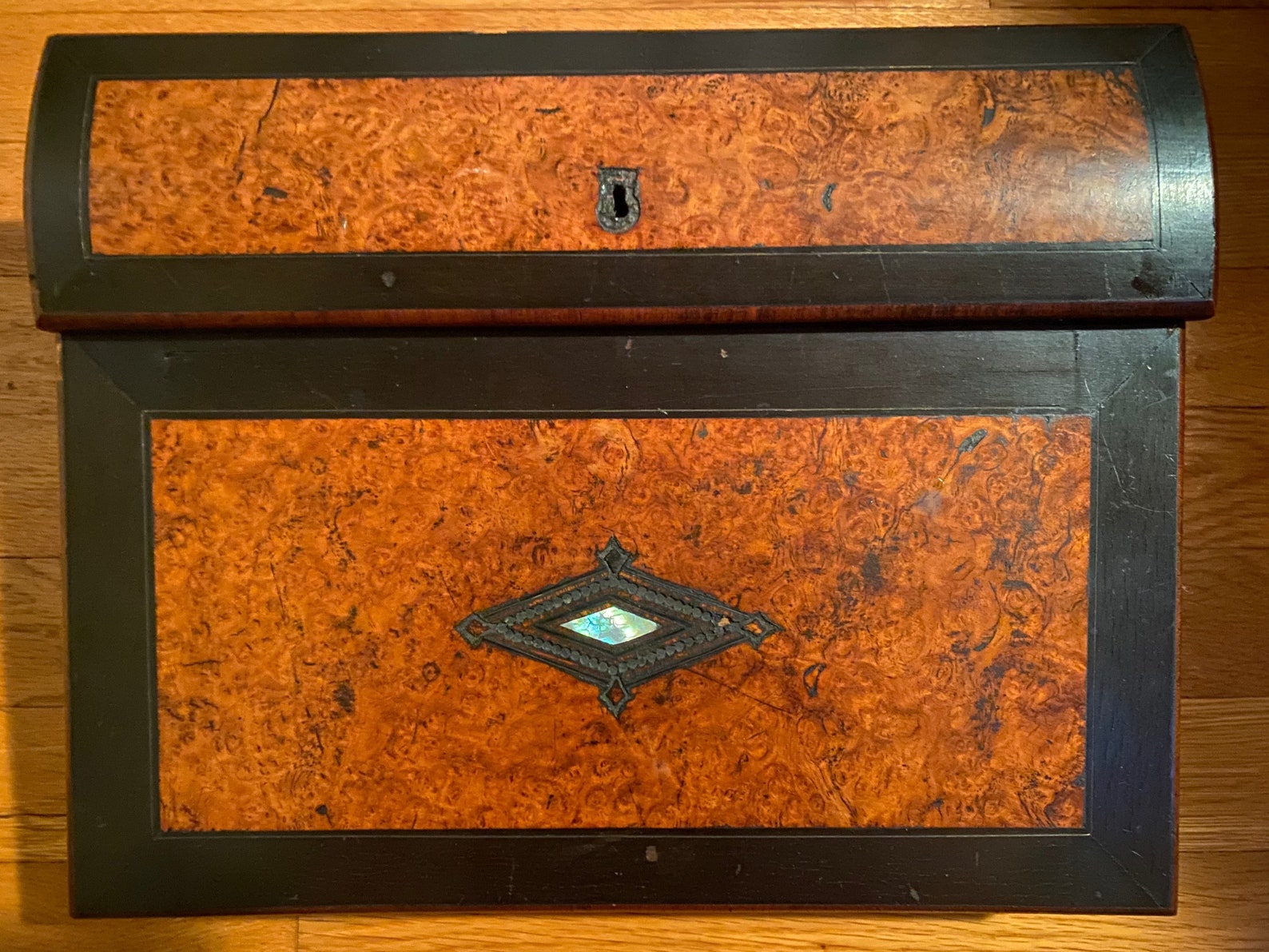 Antique Writing Box Slope With Quill Pen - Etsy