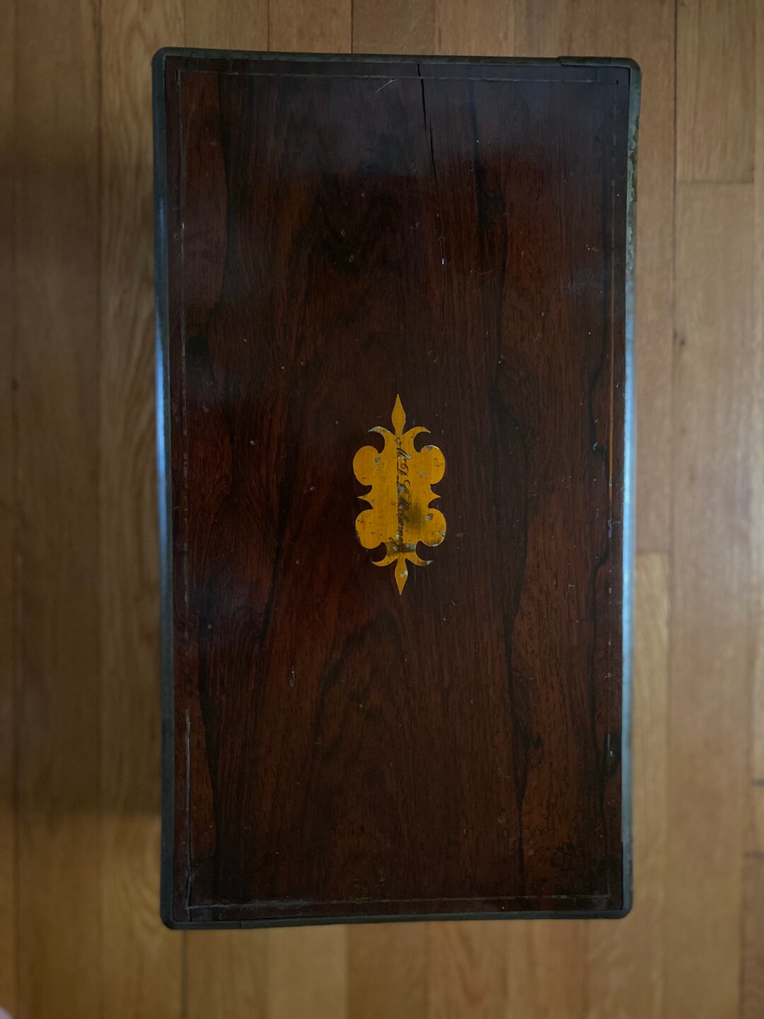 Antique Victorian Rosewood Writing Slope Desk - Etsy