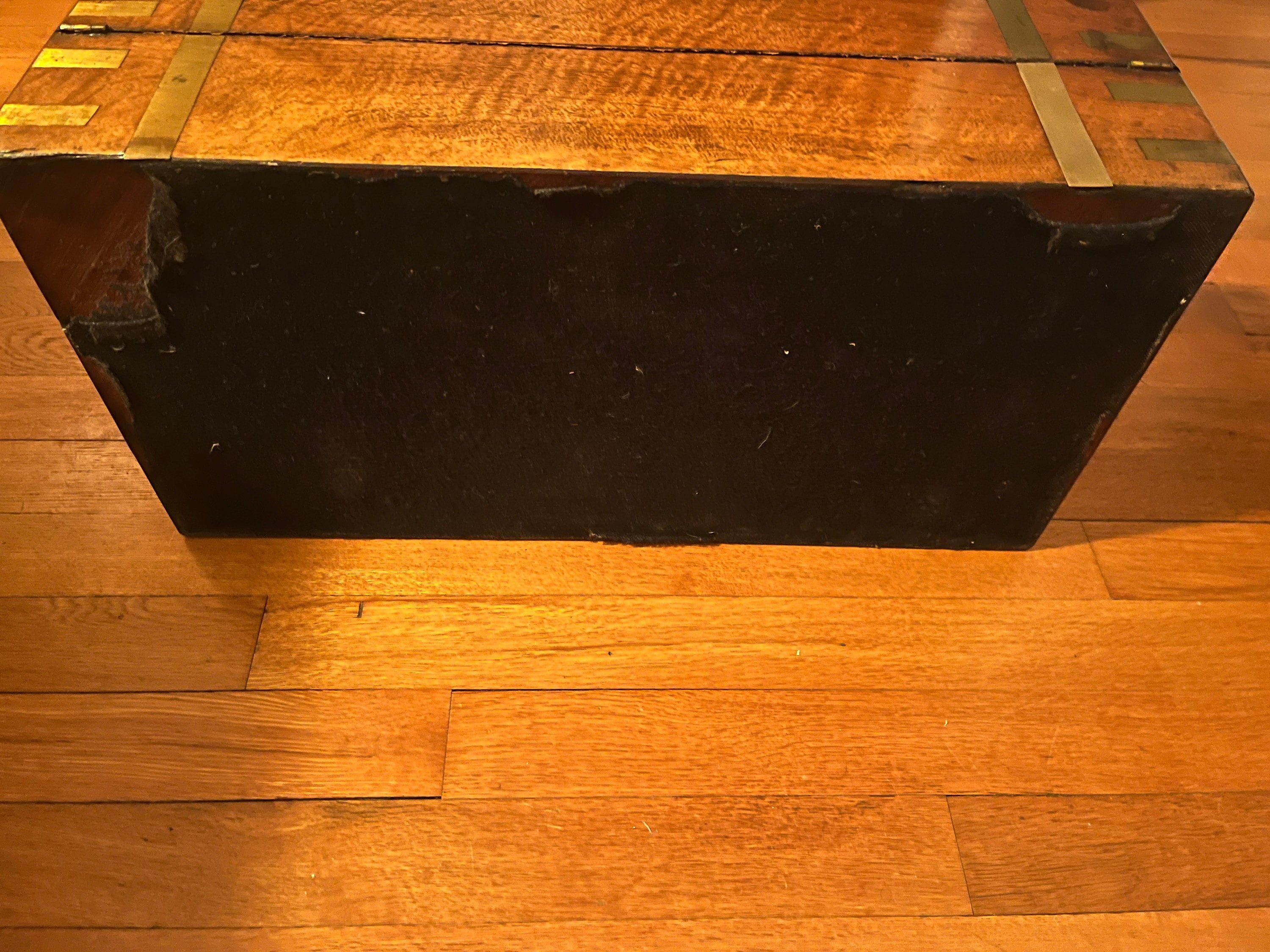 Antique Walnut Writing Slope Box With Secret Compartments - Etsy