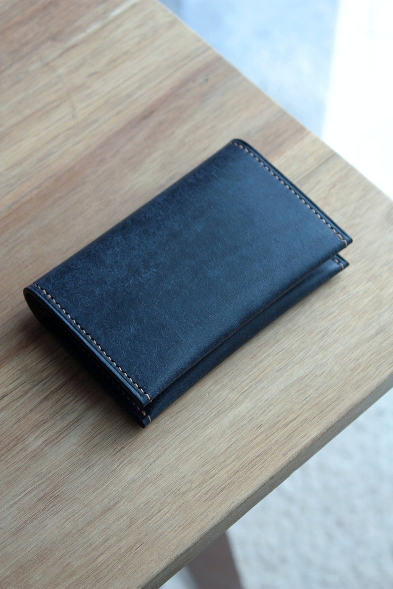 Portafoglio bifold in pelle Pueblo, portafoglio regalo - Etsy Italia