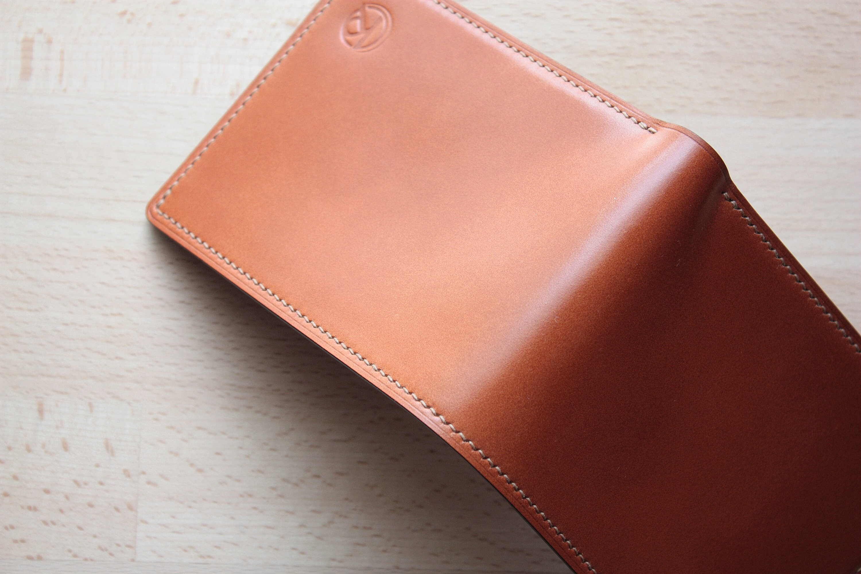 Leder Ogawa Shinki Japan Shell Cordovan Bifold Wallet Mens | Etsy