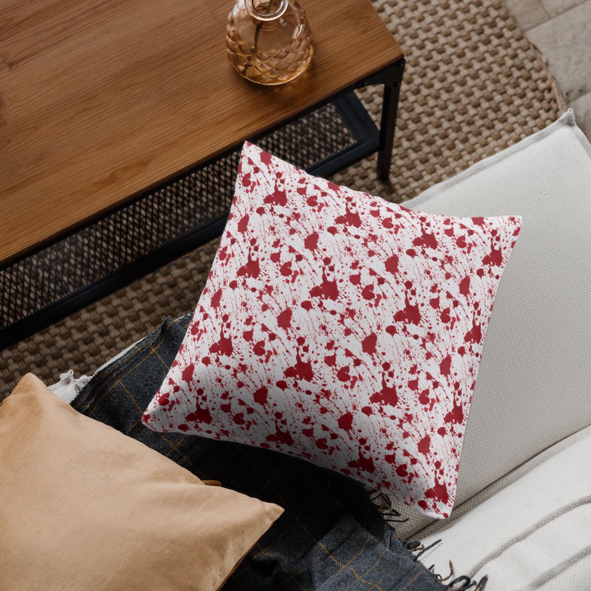 4 Blood Splatter Seamless Patterns Commercial Use Digital Download - Etsy