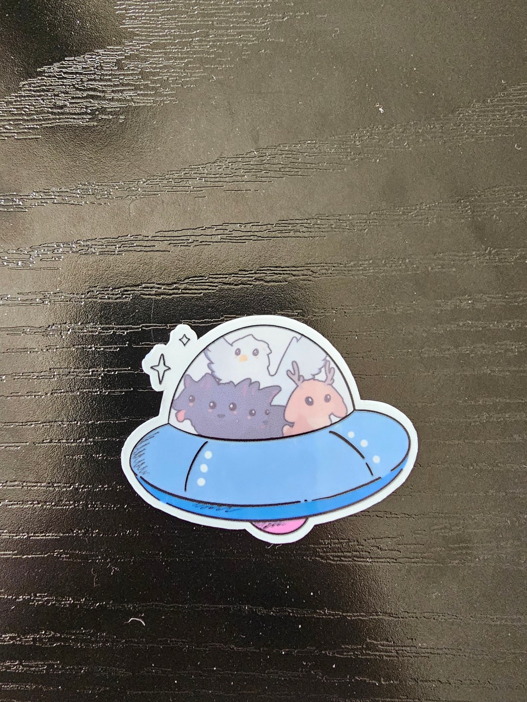 Take Me With You cryptid UFO Sticker - Etsy