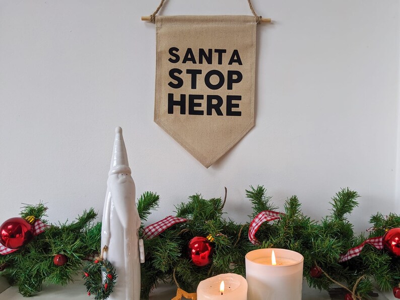 Personalised Christmas Wall Hanging Custom Quote Home Decoration ...
