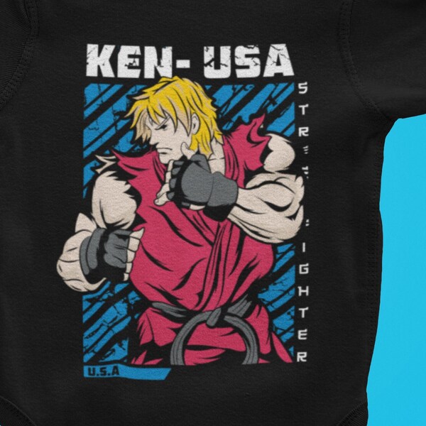 Street Fighter Ken Shirt - Etsy