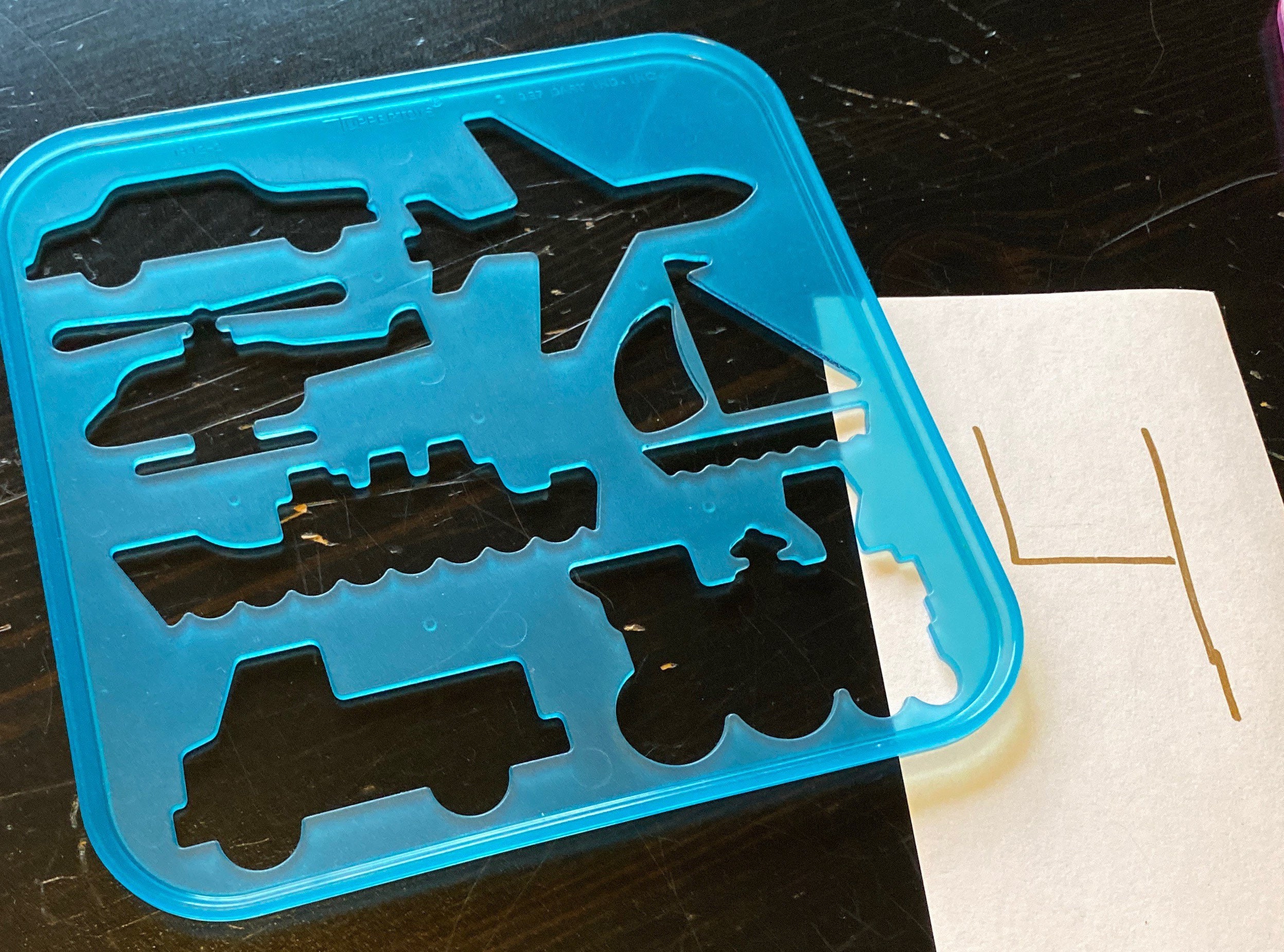 Tupperware Tupper Toys Stencils - You Choose - Etsy