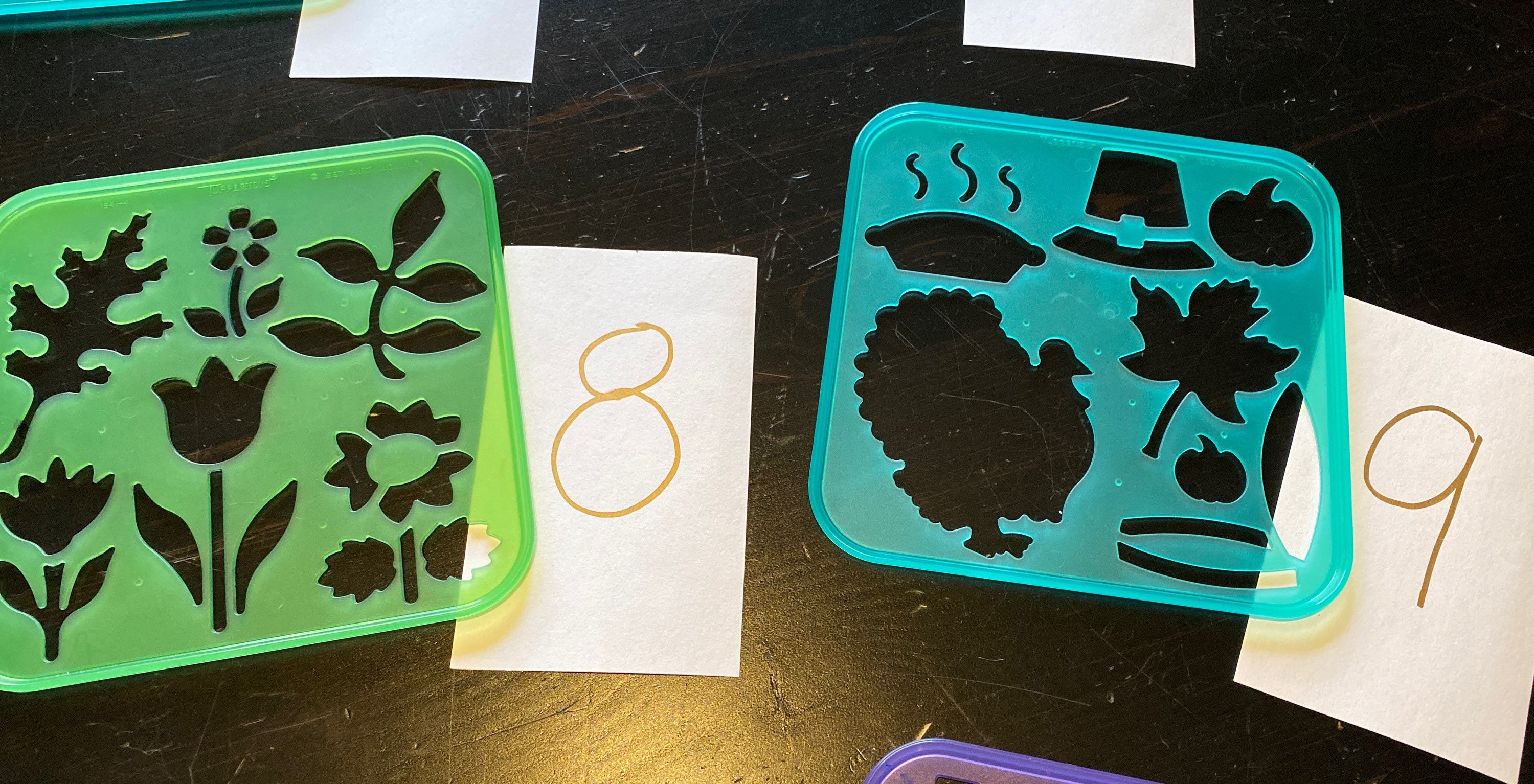 Tupperware Tupper Toys Stencils You Choose - Etsy