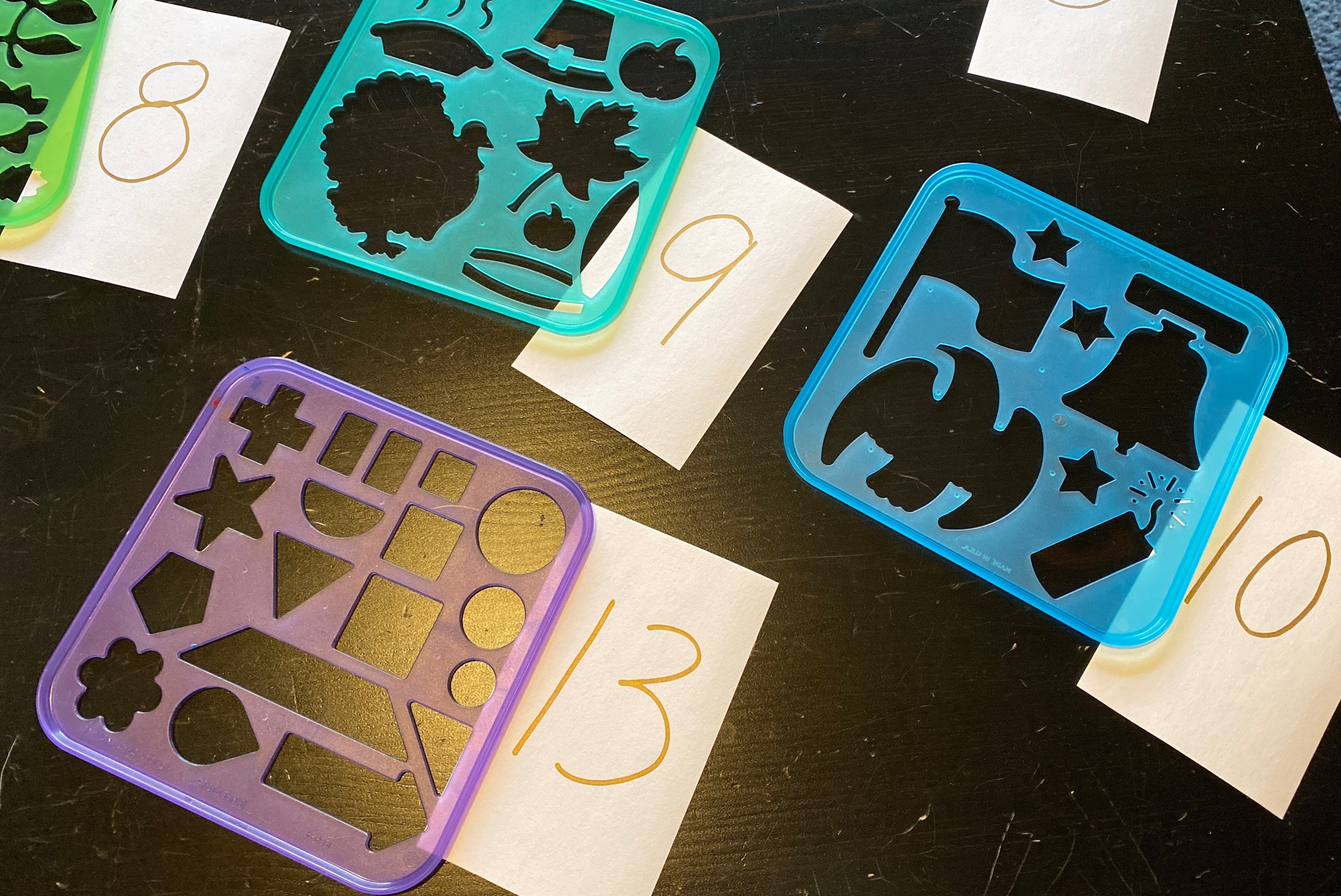 Tupperware Tupper Toys Stencils You Choose - Etsy