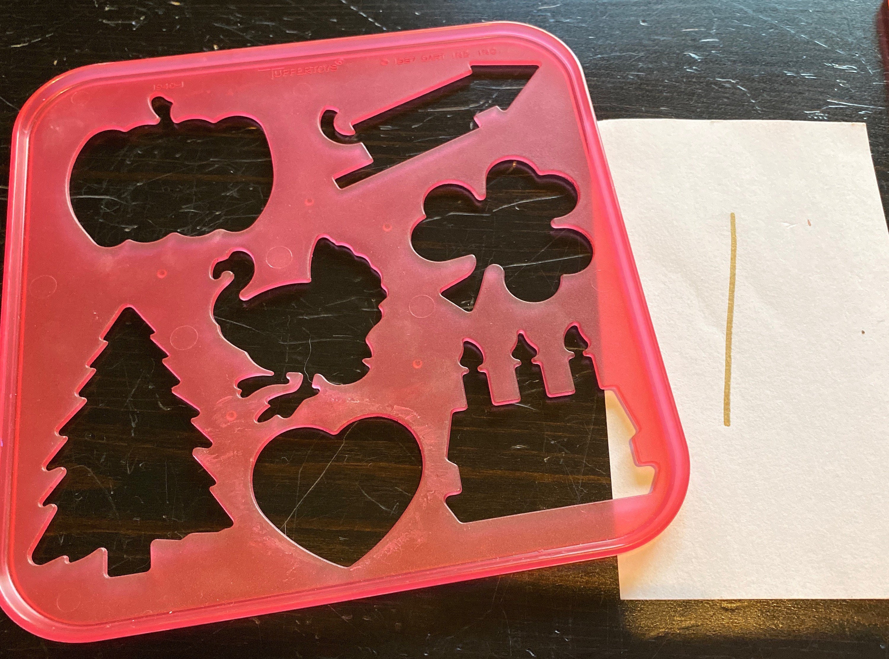 Tupperware Tupper Toys Stencils - You Choose - Etsy