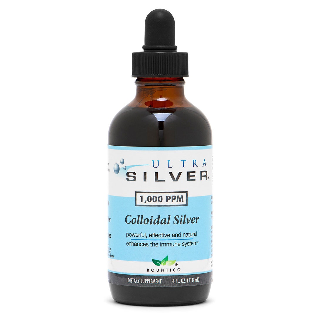 Ultra Silver True Nano Size 1,000 PPM Colloidal Silver 4 Oz - Etsy