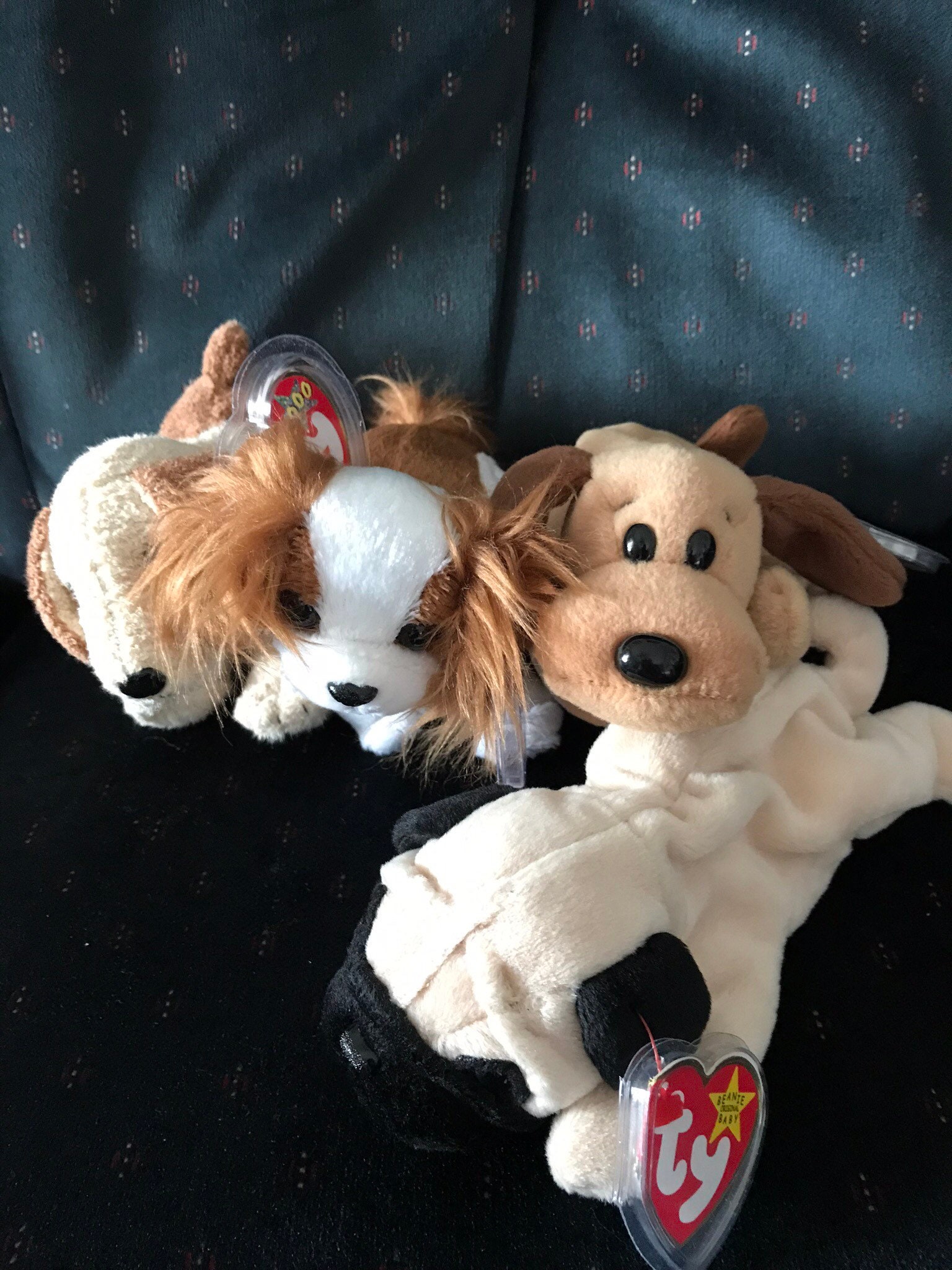 Ty Beanie Babies Bones, Regal, Rufus and Pugsly. - Etsy