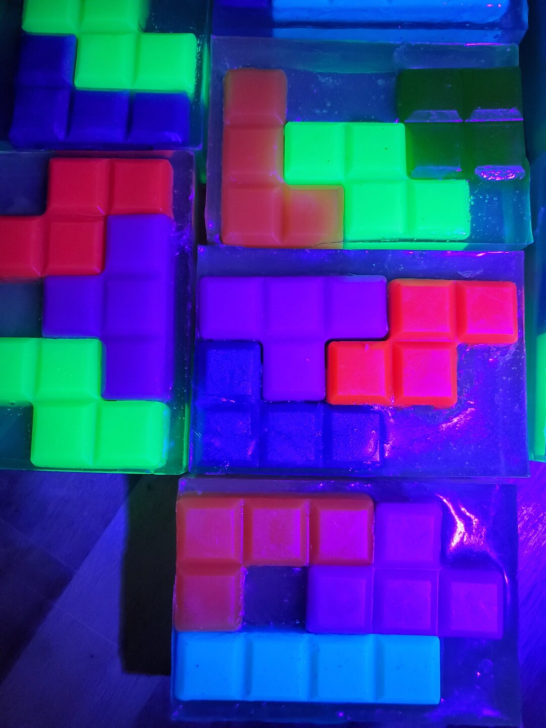 Tetris Video Game Inspired Coconut Oil Soap - Etsy