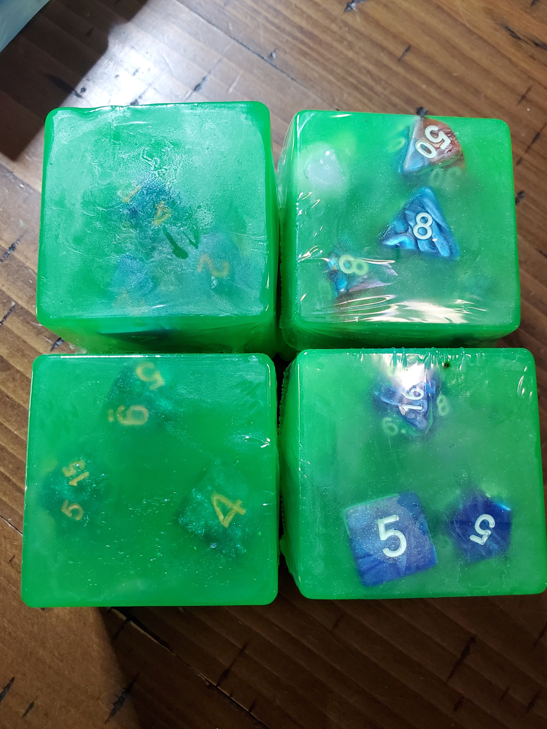 Not-so Gelatinous Cube Soap Dungeons and Dragons Coconut Oil Soap SLS ...
