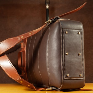 Pattern for Sewing a Leather Backpack. Sewing Pattern. Leather Backpack ...