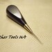 Awl With a Round Blade. Hardened Steel Awl. Awl for Leather - Etsy