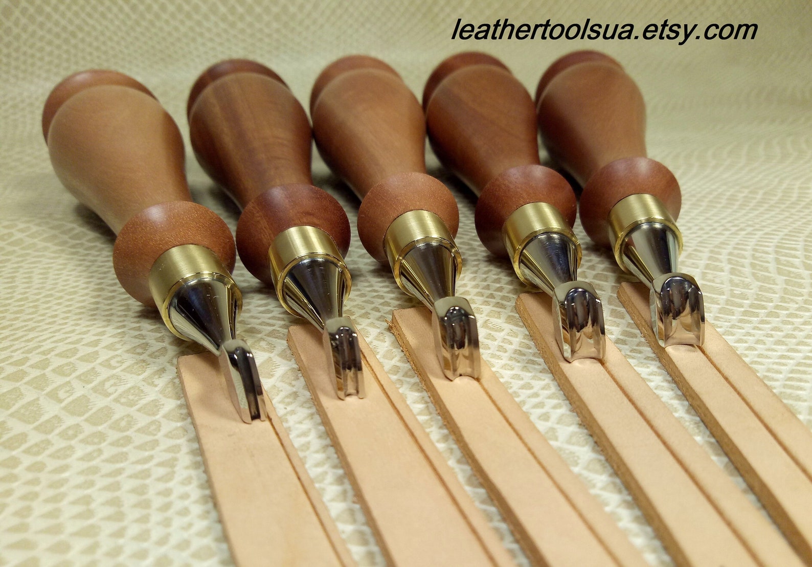 Leather Edge Creaser: Stainless Steel Leather Craft Tool - Etsy
