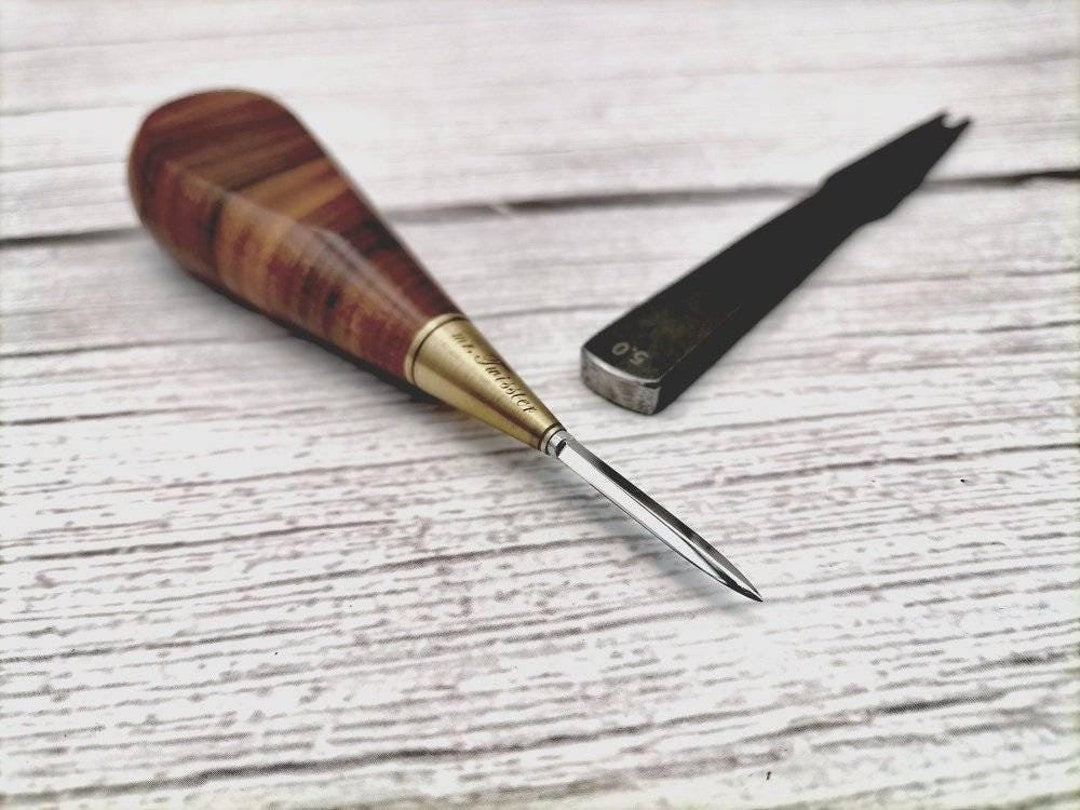 Diamond Awl in 4 Sizes/stitching Awl/leather Diamond Awl/saddlers Awl ...