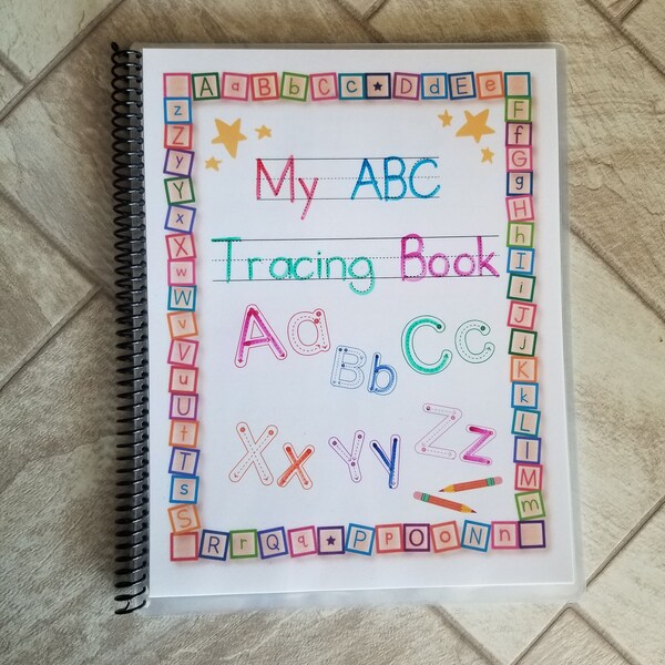Abc Quiet Book - Etsy