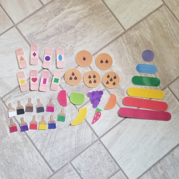 Preschool Velcro Book - Etsy