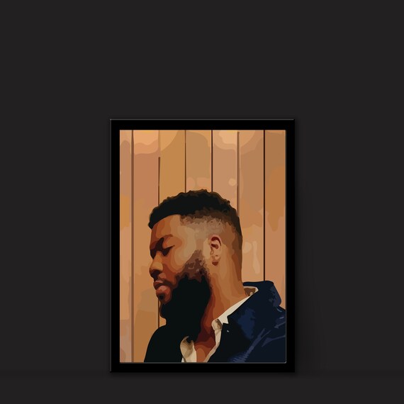 Khalid Poster Khalid Print Free Spirt Album American Teen | Etsy