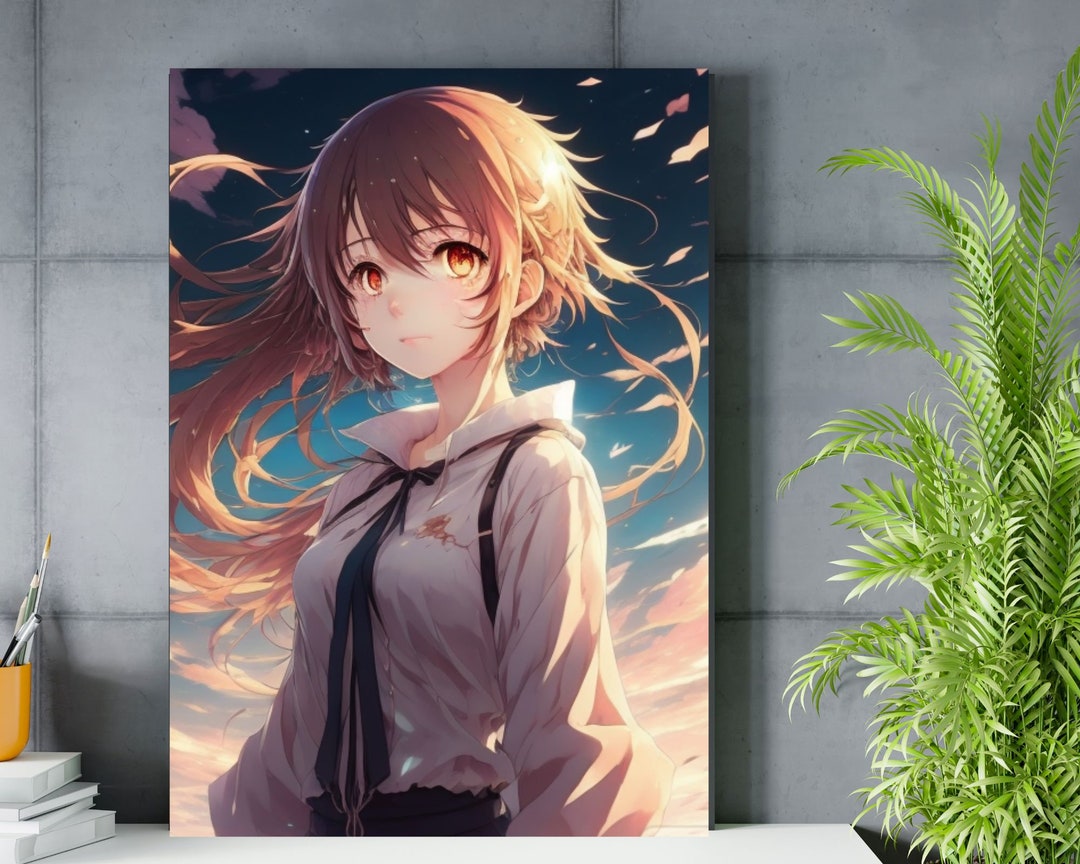 Anime Hanging Home Decor Printable Wall Art Anime Lovers Art Digital ...