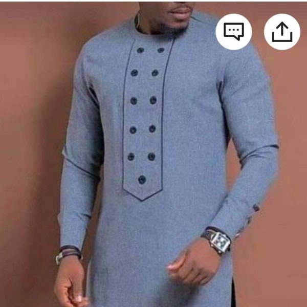 African Senator Design for Men - Etsy