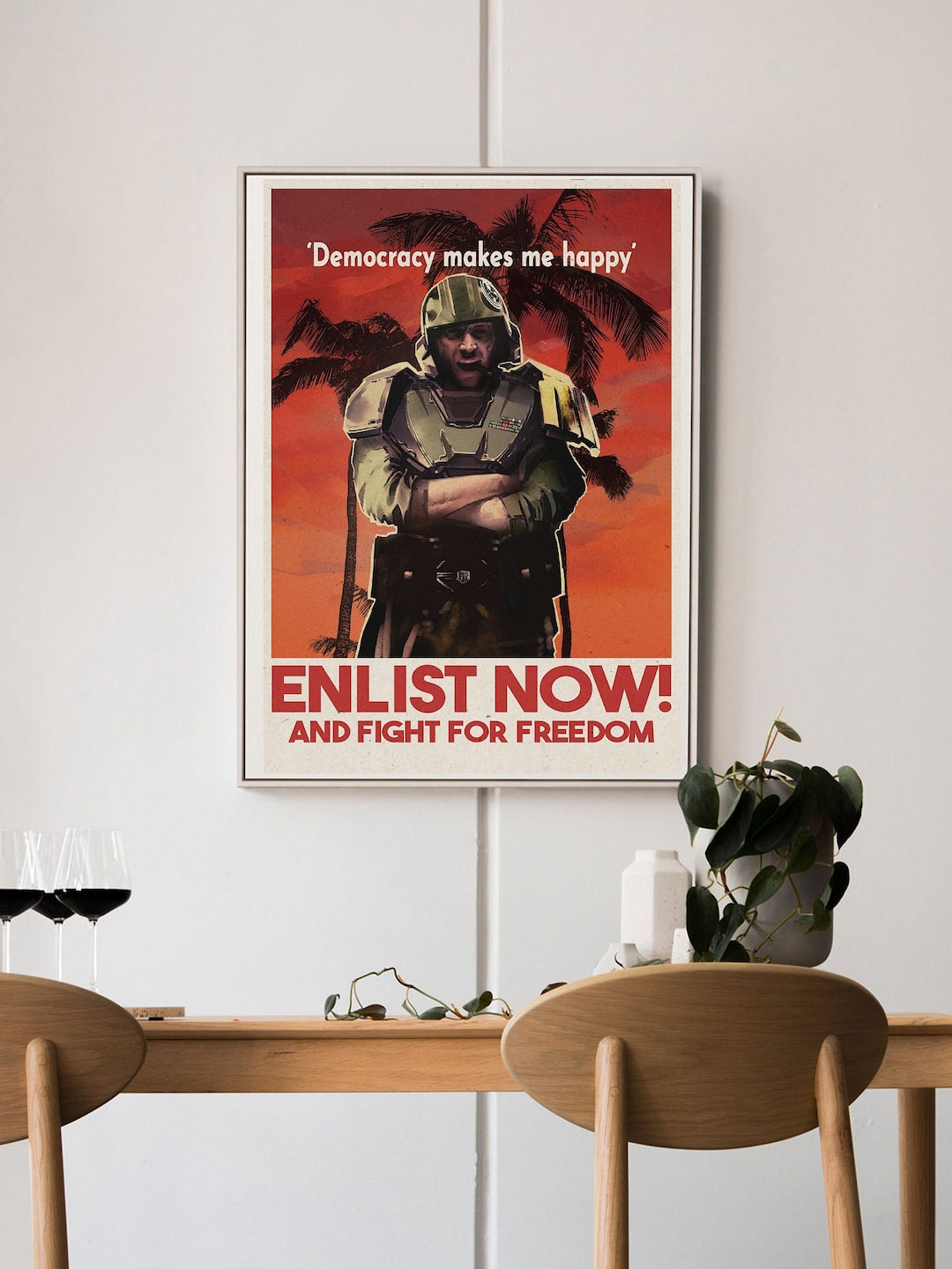 Helldivers 2 Poster Video Game Wall Art - Etsy