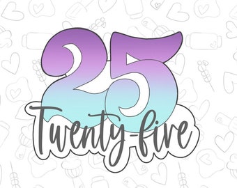 Number 25 | Etsy