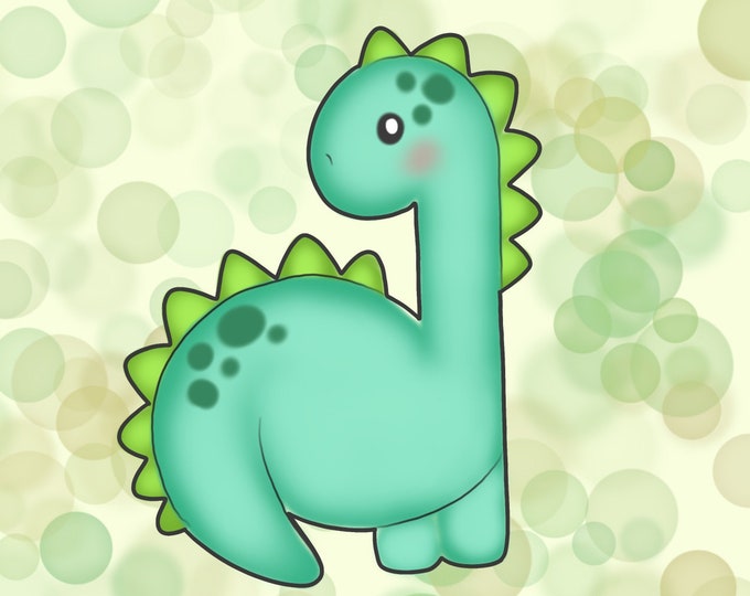 Christina Dino Cookie Cutter - Etsy