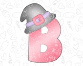 Letter B With Hat - Etsy