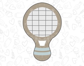 Tennis Racket Cookie Cutter - Etsy